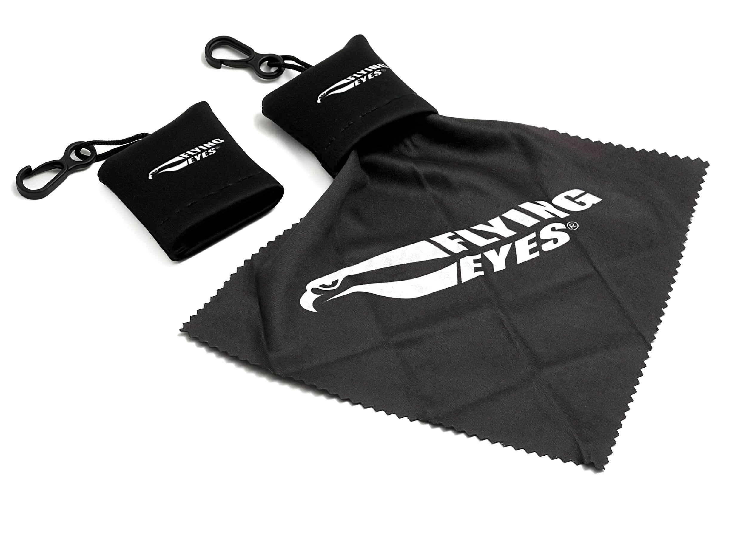 Portable Microfiber Cloth + Pouch – FlyingEyesOptics